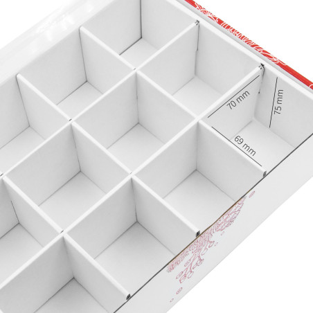 White A4 Box with a Space for Company Logo | 305x215x85 mm | Superbox